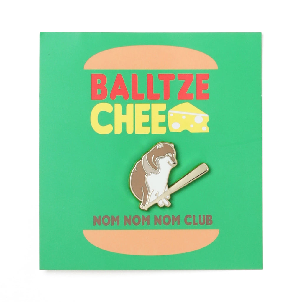 BONK Brass Pin – CHEEMS BALLTZE