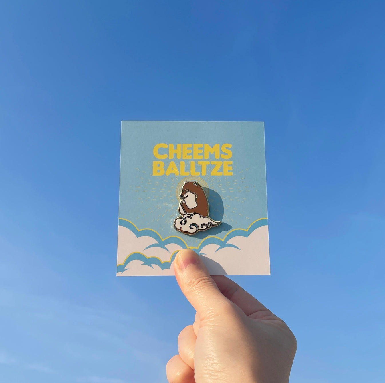 Immortal Cheems Brass Pin – CHEEMS BALLTZE