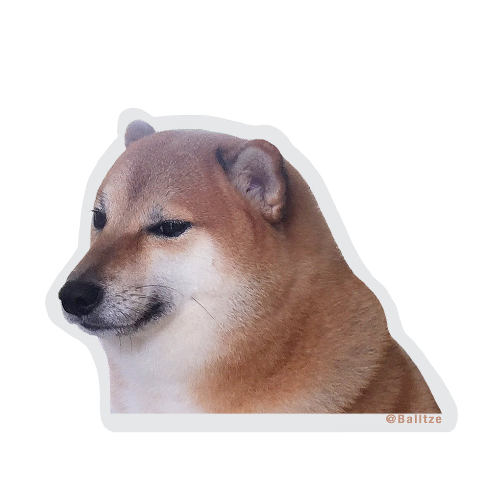 Balltze Cheems Car Decal – CHEEMS BALLTZE