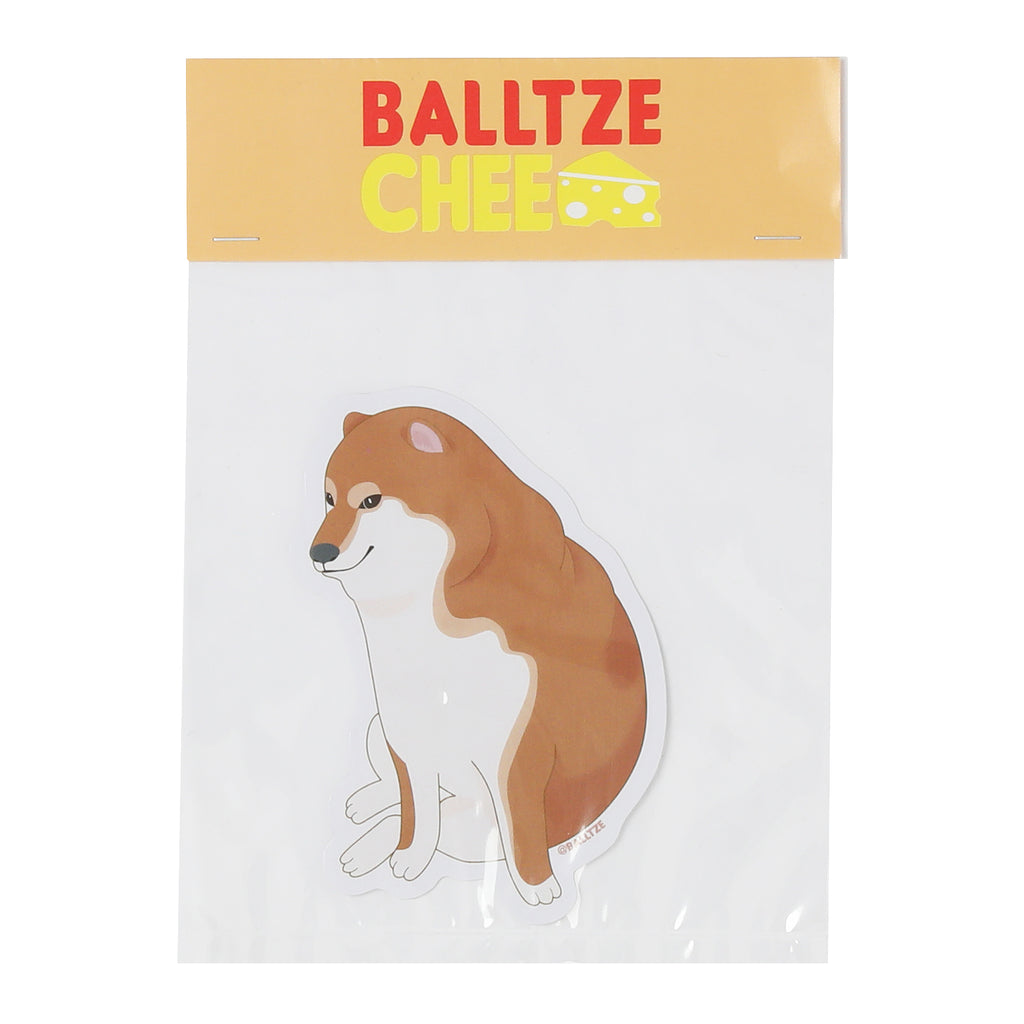 Balltze Cheems Cartoon Sticker – CHEEMS BALLTZE